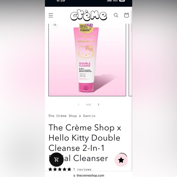 Skincare | Crme Hello Kitty Cleanser | Poshmark